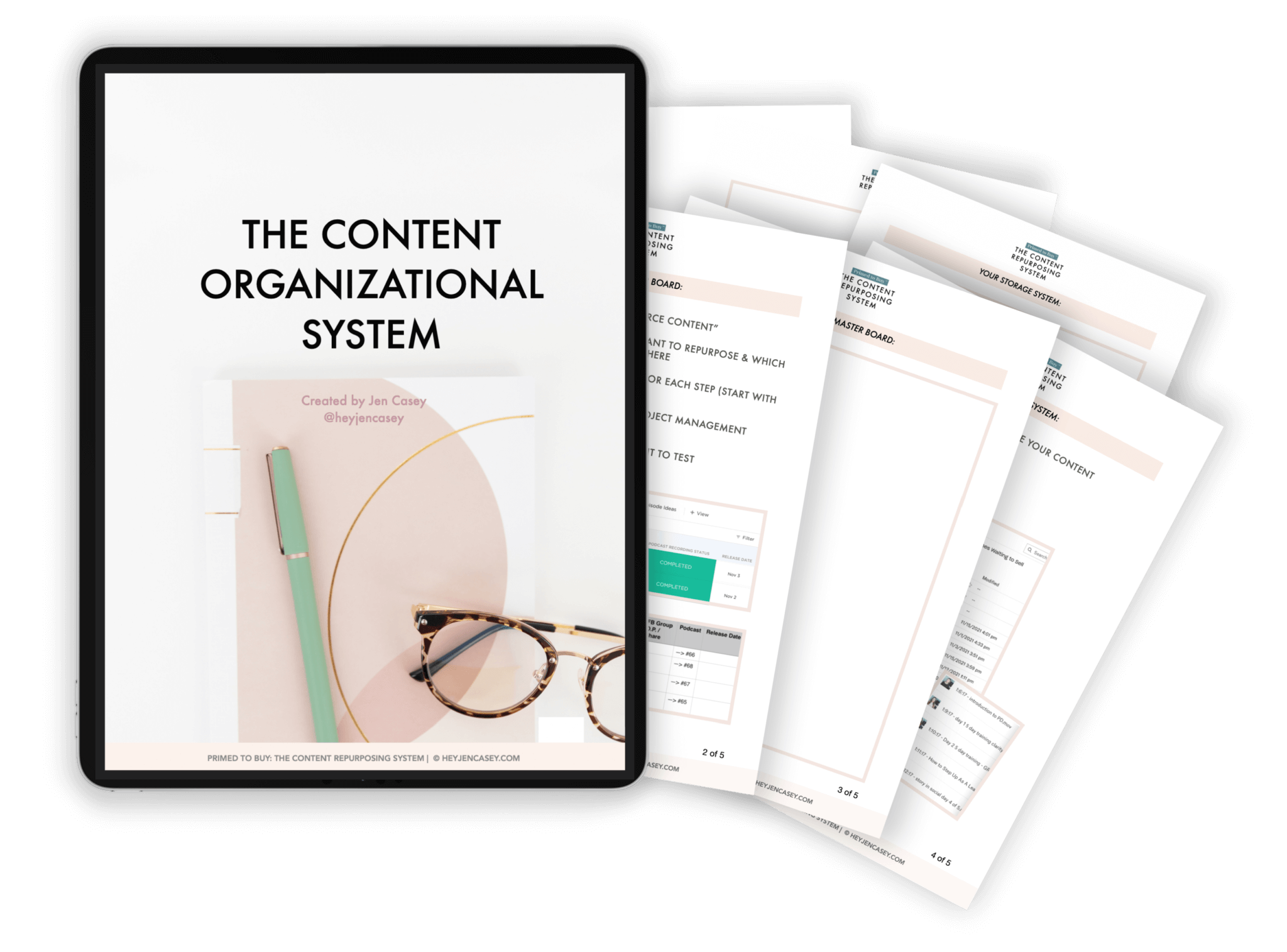 The Content Repurposing System | Turn 1 Piece of Content into 10+ - Jen ...